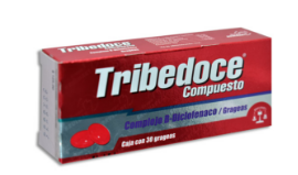 TRIBEDOCE Compuesto c/30 GRAG. 50/50/50/1 MG. Complejo B [Tiamina, Piridoxina, Cianocobalamina 1 ...
